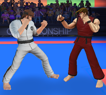 Karate Fighter - Play Online Karate Fighter on Backyard Baseball